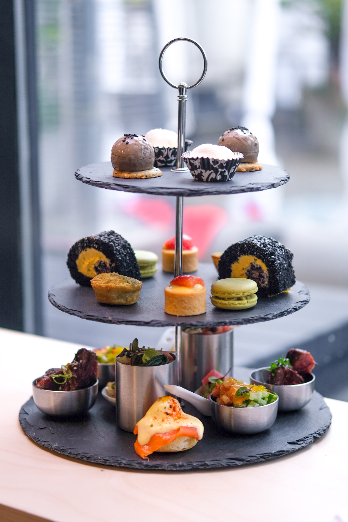 $40pp Asian-inspired afternoon tea in Vancouver with steak, poke, and ...